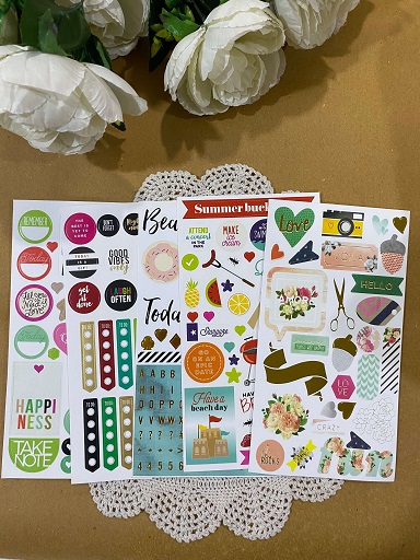 Pre-cut Sticker Sheet – The Esthetique Studio