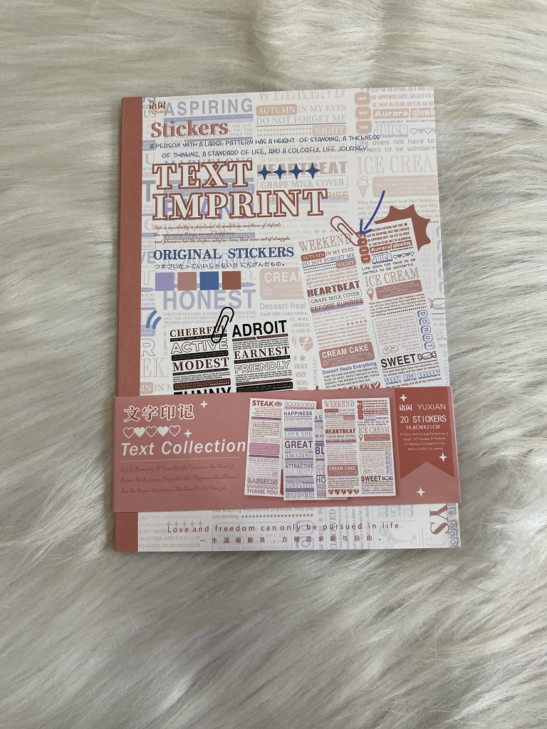 Sticker Book – The Esthetique Studio