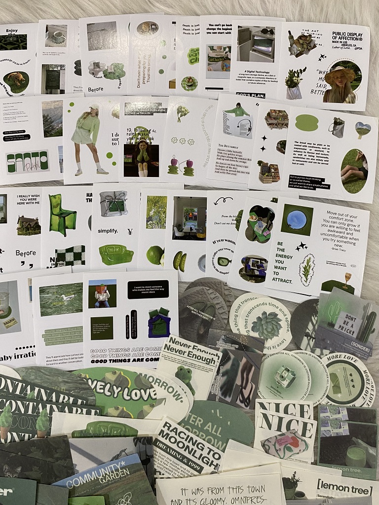 Pre-cut Sticker Sheets and Papers – The Esthetique Studio