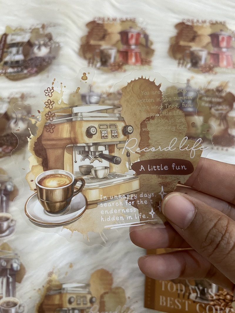 Aesthetic Coffee Stickers – The Esthetique Studio