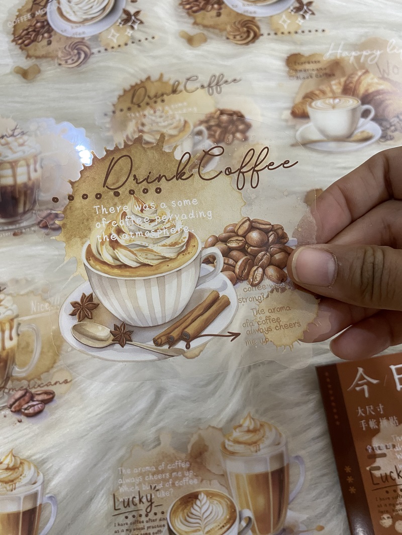 Aesthetic Coffee Stickers – The Esthetique Studio