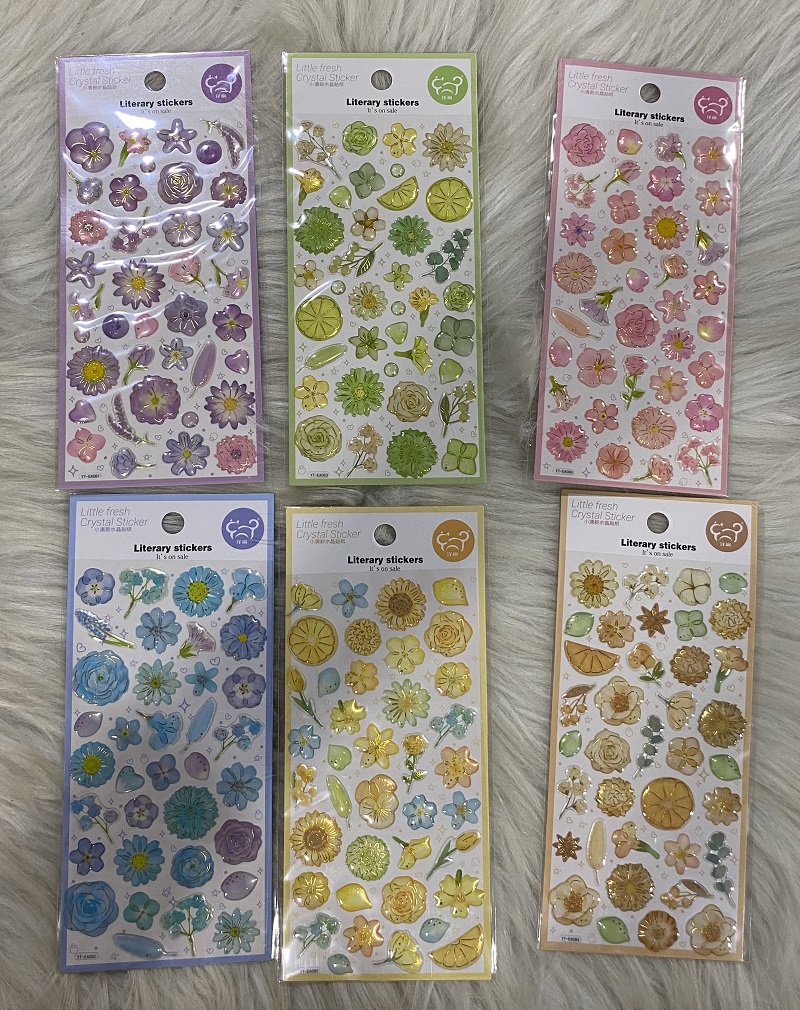 Flower Sticker Sheets – The Esthetique Studio