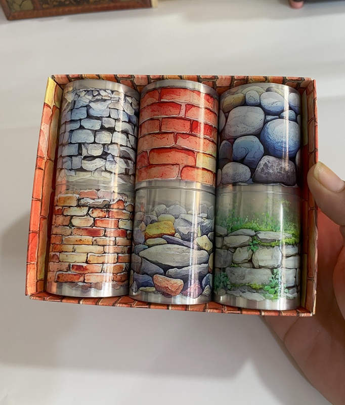 Brick Wall Pet Stickers Tape / Roll – The Esthetique Studio